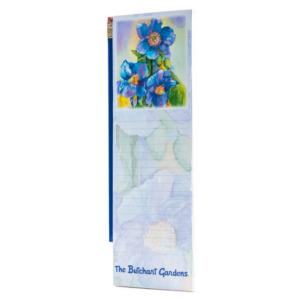 SIGNATURE SERIES NOTEPAD MAGNETIC BLUE POPPY – The Butchart Gardens ...