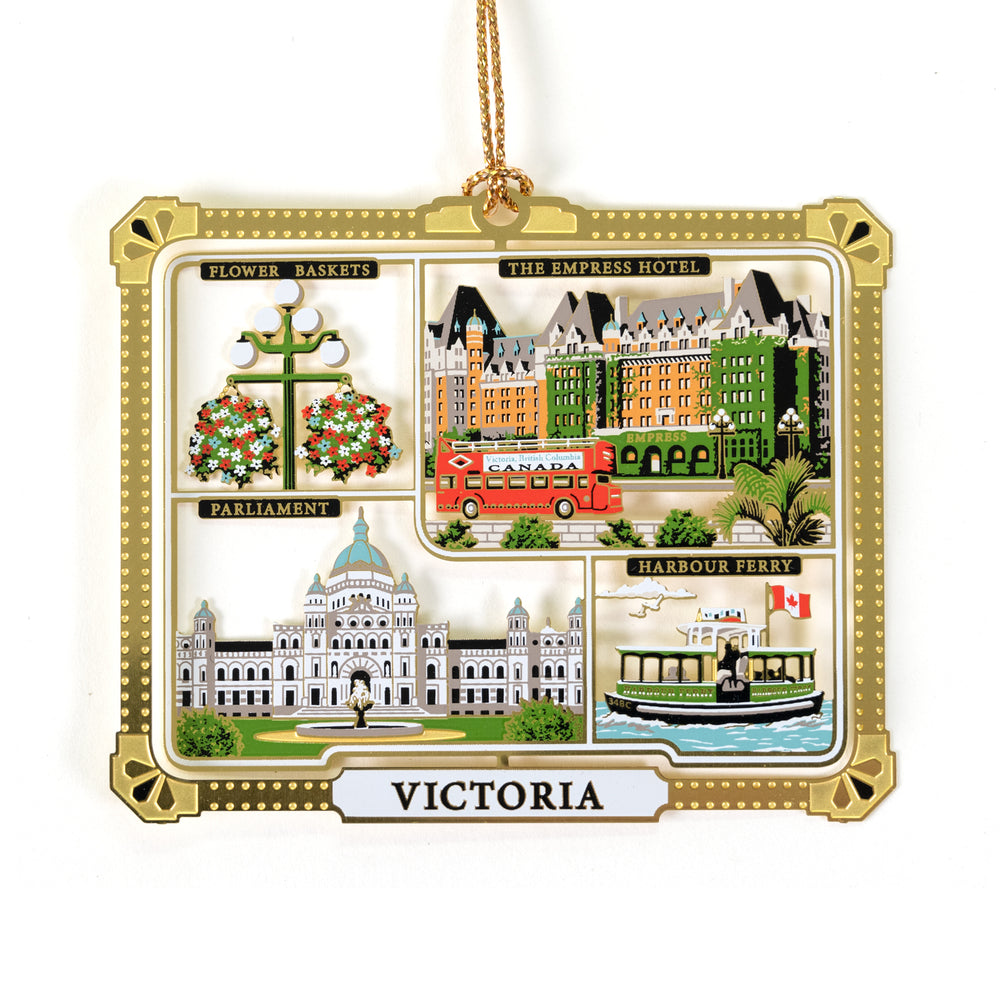 ORNAMENT VICTORIA COLLAGE – The Butchart Gardens Seed & Gift Store