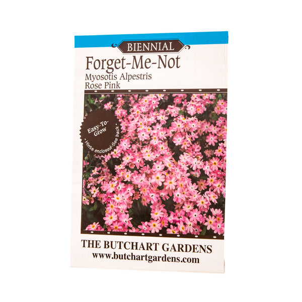 SEED FORGET ME NOT ROSE PINK – The Butchart Gardens Seed & Gift Store